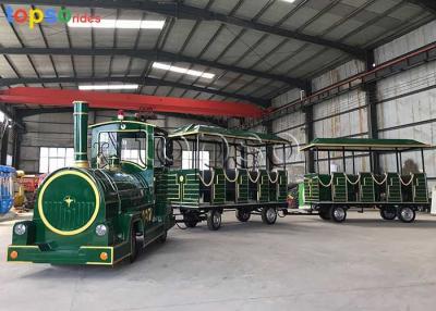 China 40 Seats Trackless Train Ride Diesel  Theme Park Sightseeing Train Ride for sale