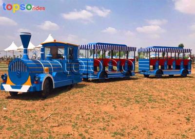 China 40 Seats Trackless Train Ride Diesel  Theme Park Sightseeing Train Ride for sale