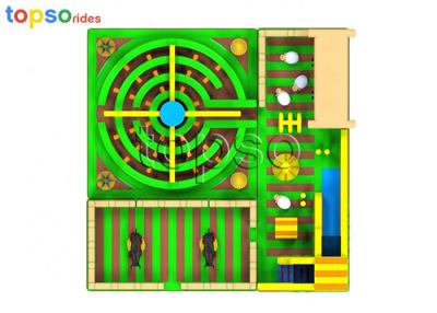 China Interactive Sport Kids Inflatable Playground Inflatable Children'S Playground Equipment for sale