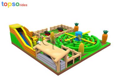 China Interactive Sport Kids Inflatable Playground Inflatable Children'S Playground Equipment for sale