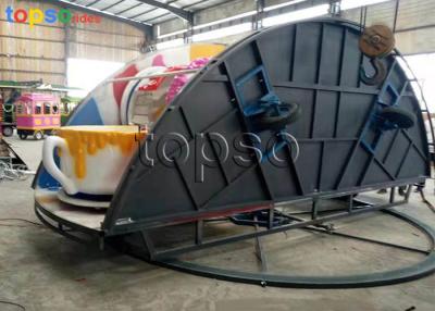 China 24 Seat  Foldable Portable Amusement Rides With Trailer Durable Painting for sale