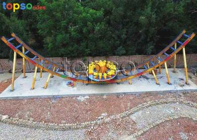 China Thrill Attractions Flying UFO Rides Funfair 380V Ufo Roller Coaster for sale