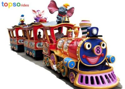 China Theme Park 32 Seat Tourist Train Rides / Indoor Electric Train For Shopping Malls for sale