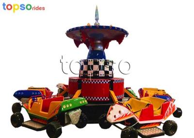 China Crazy Dancing Car Amusement Park Ride 24 Seat Crazy Flying Car For Fun for sale