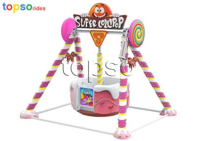 China Steel Fiberglass Kids Park Rides 5 Seat Super Lollipop Rides Shopping Mall Swing Rides for sale