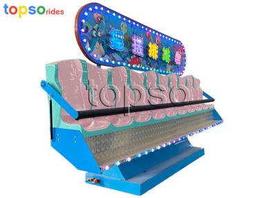 China 10 Seat Crazy Wave Ride Miami Trip Ride FRP Steel Kids Attraction In Blue for sale