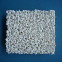 China Silicon Carbide Porous Ceramic Foam Filter for Molten Metal Filtration Solution for sale