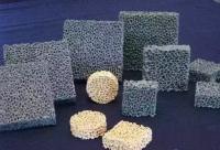 China Silicon Carbide Porous Ceramic Foam Filter for Molten Metal Filtration Solution for sale