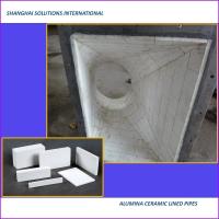 China Wear Resistant Alumina Ceramic Lined Pipes with Moulding Processing for sale