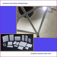 China Wear Resistant Alumina Ceramic Lined Pipes with Moulding Processing for sale