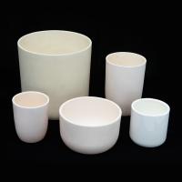 China High Temperature Melting Ceramic Plates with High Purity 99% Alumina Oxide Crucible for sale