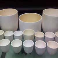 China High Temperature Melting Ceramic Plates with High Purity 99% Alumina Oxide Crucible for sale