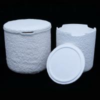 China High Temperature Melting Ceramic Plates with High Purity 99% Alumina Oxide Crucible for sale
