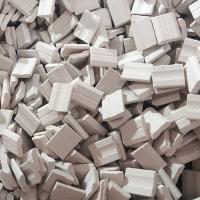 China A1 Welding with Alumina Ceramic Backing on Aluminium Tap Ceramic Plates for sale
