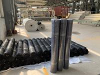 China Black Ground Stabilisation Mesh Fiberglass Geogrid for Cement Pavement for sale