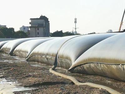 China Lightweight C12.6L25 Excellent UV Resistance Geotextile Dewatering Tubes For Dewatering for sale