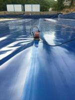 China Swimming Pool HDPE Geomembrane Liner 1.5mm Blue Landfill for sale