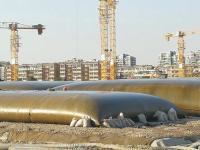 China Geotextile Open Size 0.4mm Geotextile Dewatering Tubes Designed with Excellent Chemical Resistance Ensuring Dewatering Performance for sale