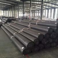 China HDPE Geomembrane Liner Tensile Strength ≥15MPa High Strength Waterproof Membrane Featuring Elongation at Break ≥700% Ideal for Landfill Projects for sale