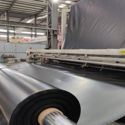 China HDPE/LDPE/EVA HDPE Geomembrane Liner With Waterproof And Aging Resistance For Dam And Pond Lining for sale