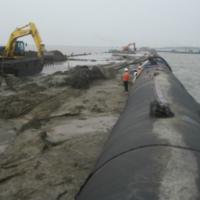 China High Permeability Geotextile Dewatering Tubes For Municipal Sludge Treatment Projects for sale
