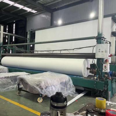 China Short Fiber Needle Punched Non Woven Geotextile Fabric For Sand Filtration Pavement Reinforcement for sale