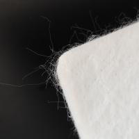 China Good Filtration Eco-Friendly 150g 200g 300g PET Long Fiber Needle Punched Non Woven Geotextile For Coastal Slope Protection for sale