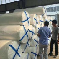 China Good Filtration Eco-Friendly 150g 200g 300g PET Long Fiber Needle Punched Non Woven Geotextile For Coastal Slope Protection for sale
