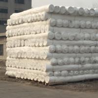 China Good Filtration Eco-Friendly 150g 200g 300g PET Long Fiber Needle Punched Non Woven Geotextile For Coastal Slope Protection for sale