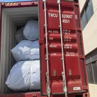 China High Temperature Resistant Woven Geotextile Dewatering Tube For Palm Oil Sludge Dewatering for sale