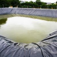 China Fish-Safe HDPE Geomembrane Liner For Pond Agricultural Irrigation Reservoirs for sale