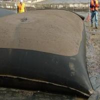 China High Temperature Resistant Woven Geotextile Dewatering Tube For Palm Oil Sludge Dewatering for sale