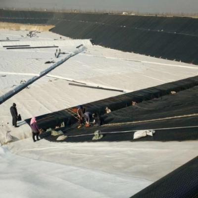 China Puncture Resistant Short Fiber Non Woven Geotextile Protection Mat For River Embankment Slope Defense for sale