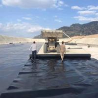 China Root Barrier Waterproof HDPE Geomembrane Liner Sheet for Commercial Roof Garden Insulation for sale