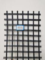 China Weaving Covering Fiberglass Geogrid Roadbed Strengthen Black Biaxial for sale