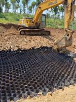 China Plastic Stabilization HDPE Geocell Driveway Geocell Anti Deforming for sale