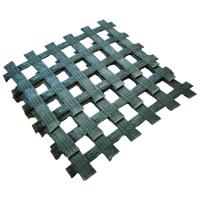 China ISO9001 PP Basalt Fiber Geogrid For Railway 200m Alkali Resistant for sale