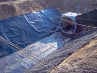 China 0.2mm PVC Geomembrane Liner Roof Landfill Pool Tank Pond HDPE Dam Liner for sale