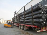 China Flexible HDPE Geomembrane Liner with Smooth Surface Puncture Resistance ≥20N Width 1-12m for sale