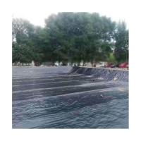 China Flexible HDPE Geomembrane Liner with Smooth Surface Puncture Resistance ≥20N Width 1-12m for sale