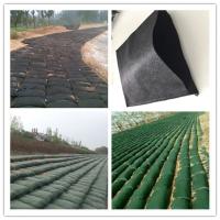 China Non Toxic PP Geotextile Geobag Non Woven 200g-1400g Green Black for sale