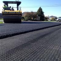 China 100g/m2-800g/m2 Warp Knitted Fiberglass Geogrids Best Solution For Soil Retaining Structures for sale