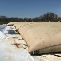 China Lightweight Customized Geotextile Dewatering Tubes With Chemical Resistance for sale