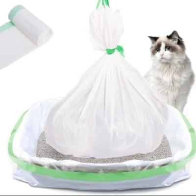 China Compostable Pet Poop Bags 15 Mic PLA PBAT Material 40% Biosource ASTM D6866 for sale