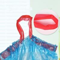 China Custom Order Accepted Drawstring Pla Garbage Trash Bag with Good Smell 5-50 mic Thickness for sale