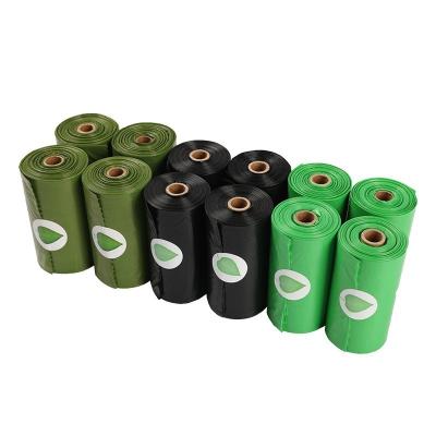China Extra Thick Dog Poop Bags Leak Proof Unscented Waste Bag Refill Rolls 25x40cm 8-15kg for sale