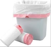 China Directly Manufacture Drawstring Bag Trash Bag Gallon with Embossing Surface Selection for sale