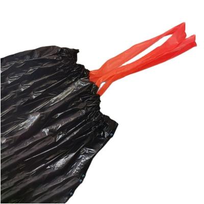 China Eco-Friendly PE 13 Gallon Drawstring Trash Bags Scented 15 Mic Thick for sale