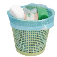 China HDPE Drawstring Garbage Bags 450x500mm Thickened Leakproof Disposable Can Liners for Commercial Use for sale