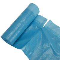 China Custom Plastic Bag Packaging for Household Drawstring Garbage Bag 450x500mm HDPE for sale